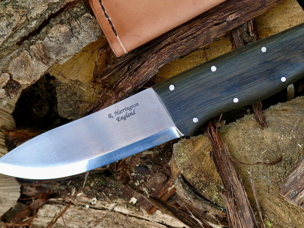 Hunter Knife Bog oak – Bison Bushcraft